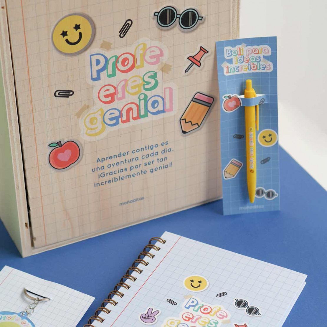 😊 CAJA REGALO PROFE eres GENIAL 😊