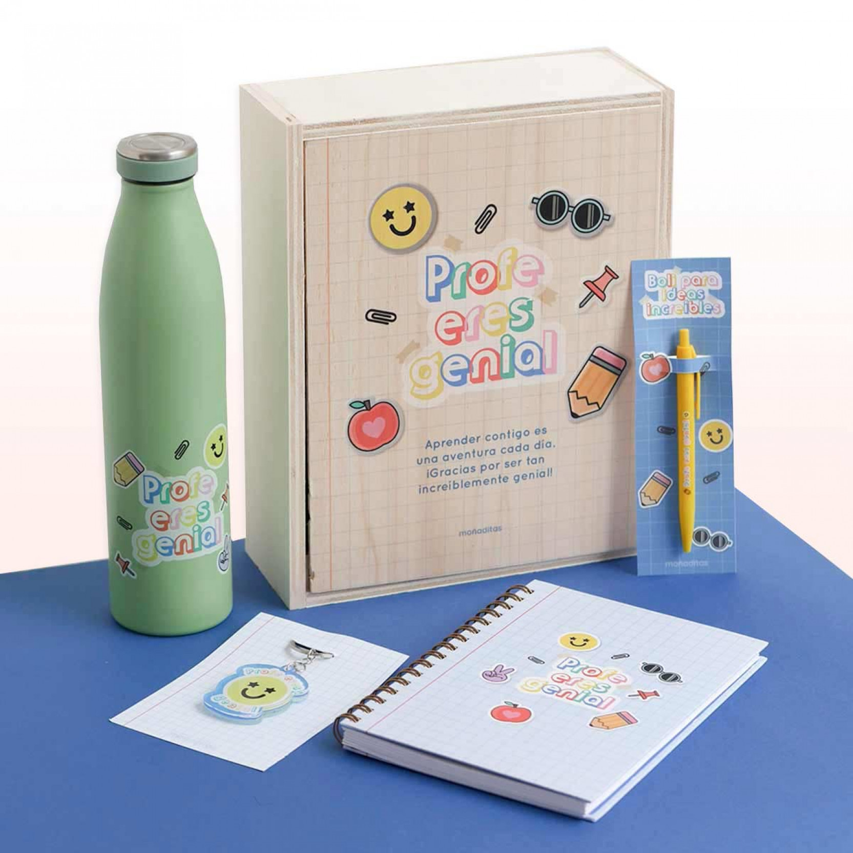😊 CAJA REGALO PROFE eres GENIAL 😊
