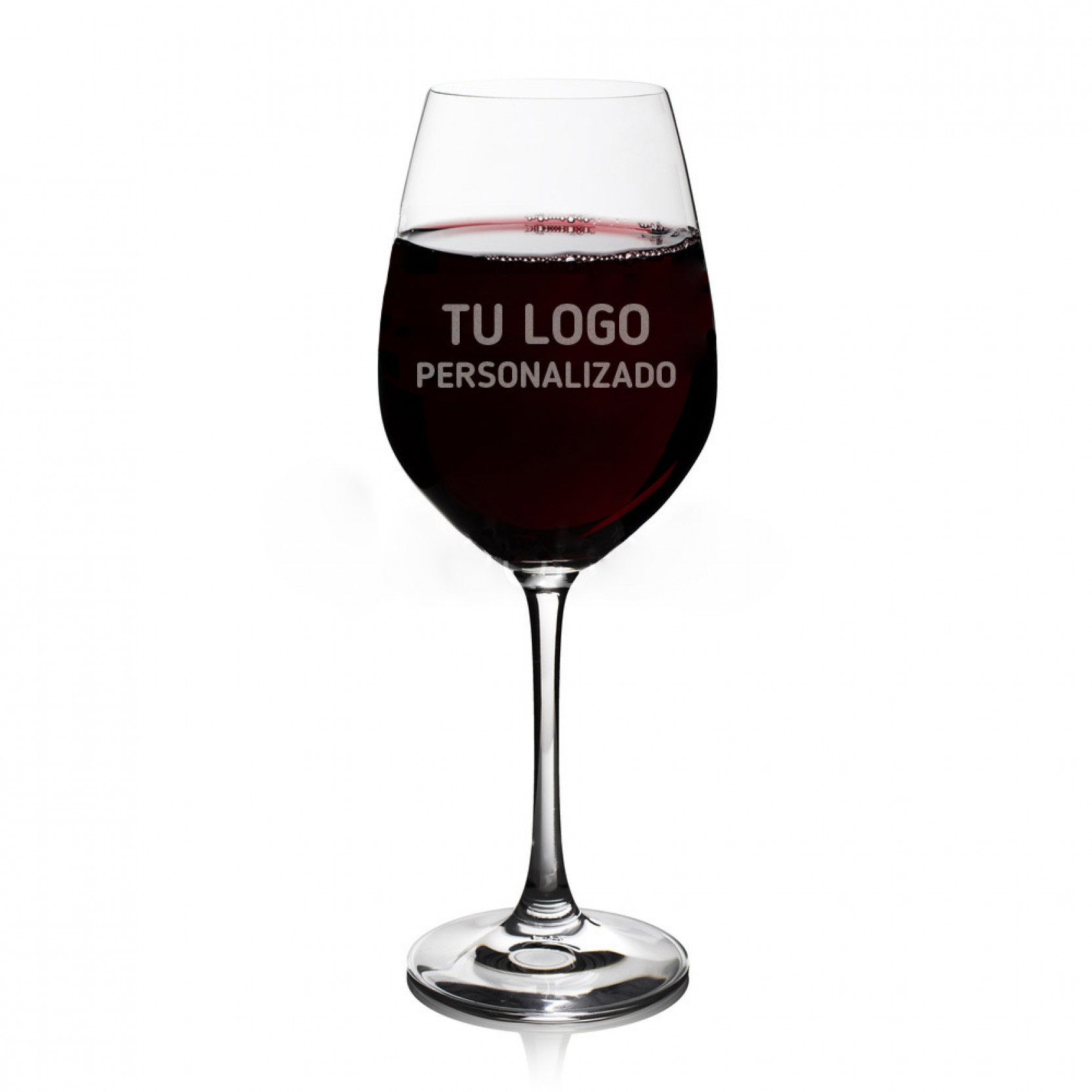 Copa vino personalizada con logo de【EMPRESA】