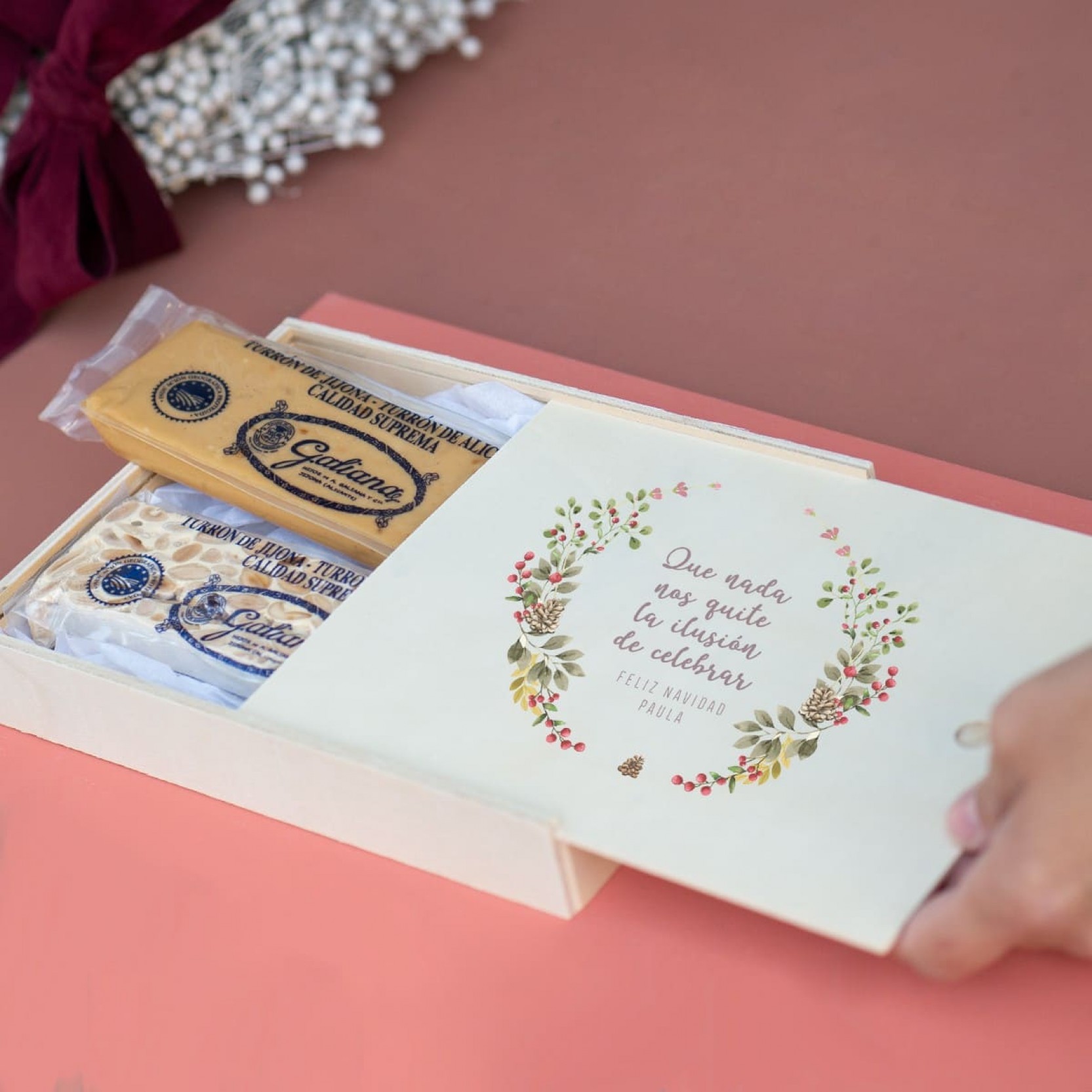 Kit turrones "de toda la vida" 🎅🏻 Regalo Navidad Original