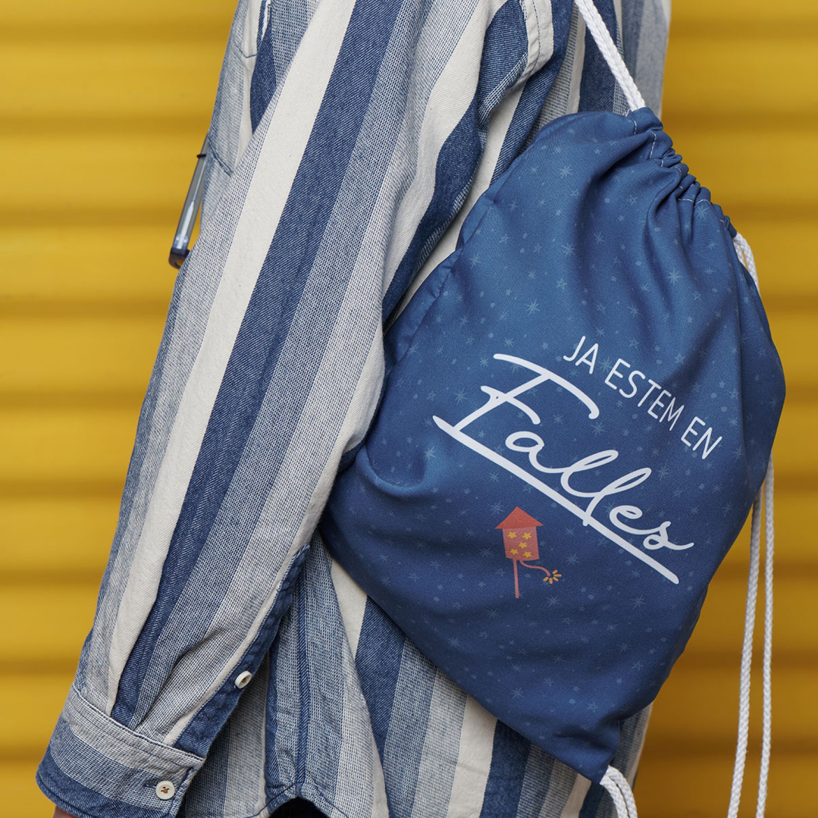 🎒 Mochila fallera 'Ja estem en Falles' - moñaditas