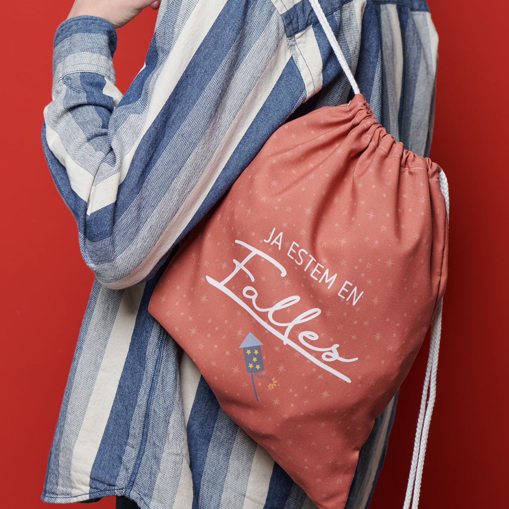 🎒 Mochila fallera 'Ja estem en Falles' - moñaditas