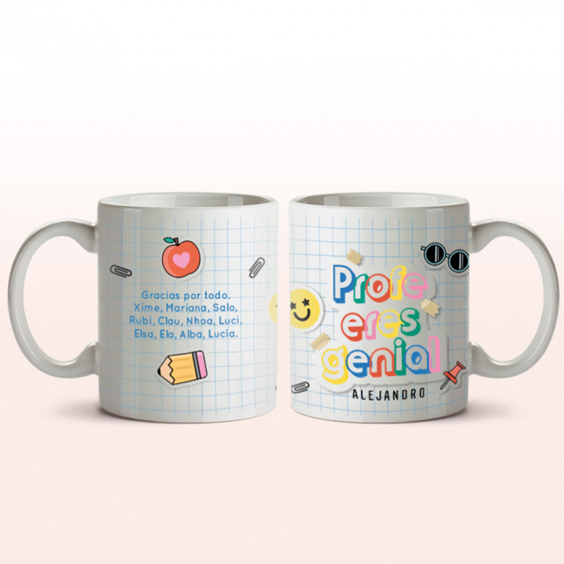 🥰 Tazas para Profesores 【 PERSONALIZADAS 】Para agradecer